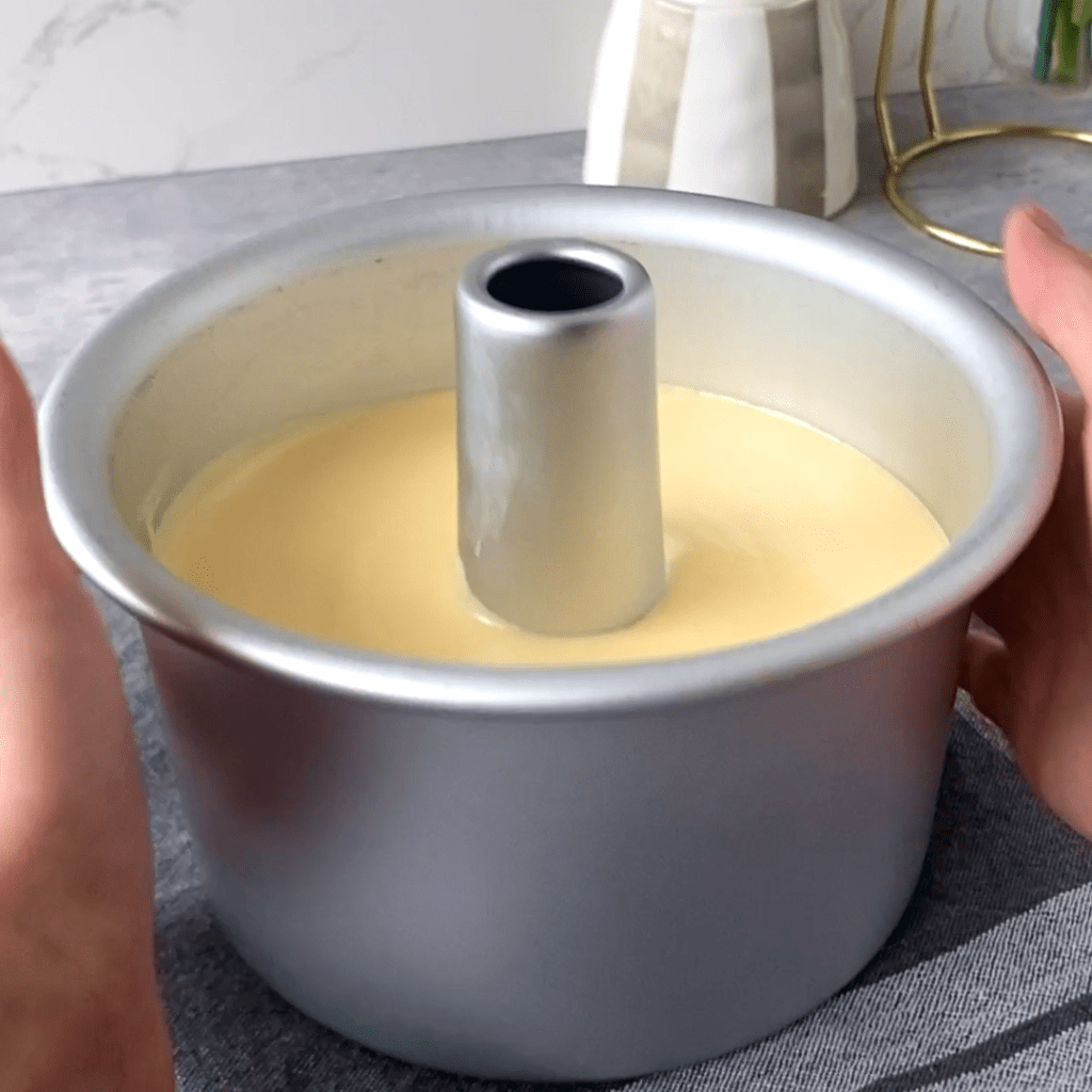 Basic 6-inch Chiffon Cake - HomeCookJournal